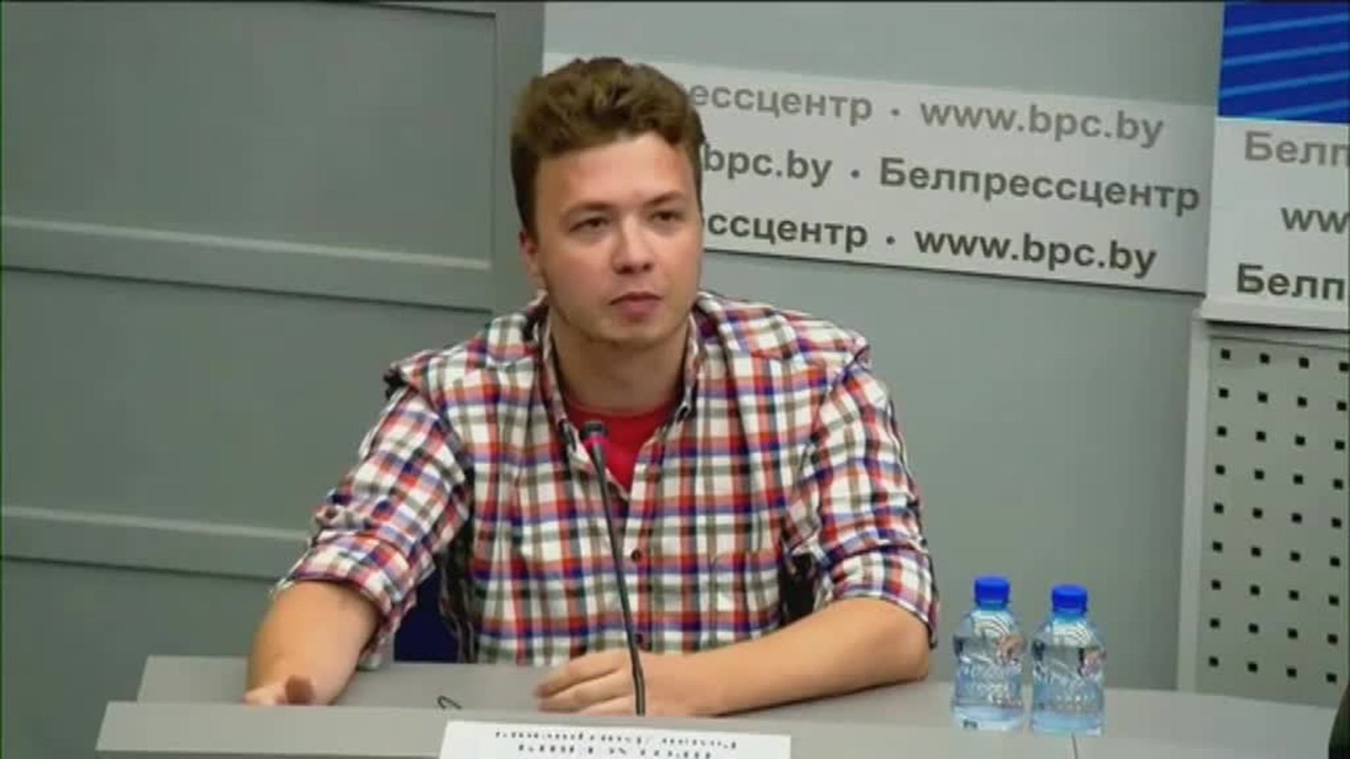 Roman Protasevich: Nadie me ha maltratado | El Diario Vasco