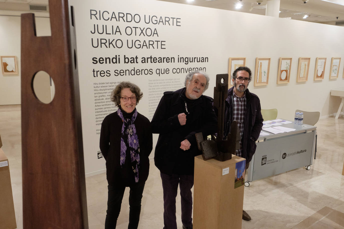 Fotos: Exposición: 'Tres senderos que convergen' | El Diario Vasco