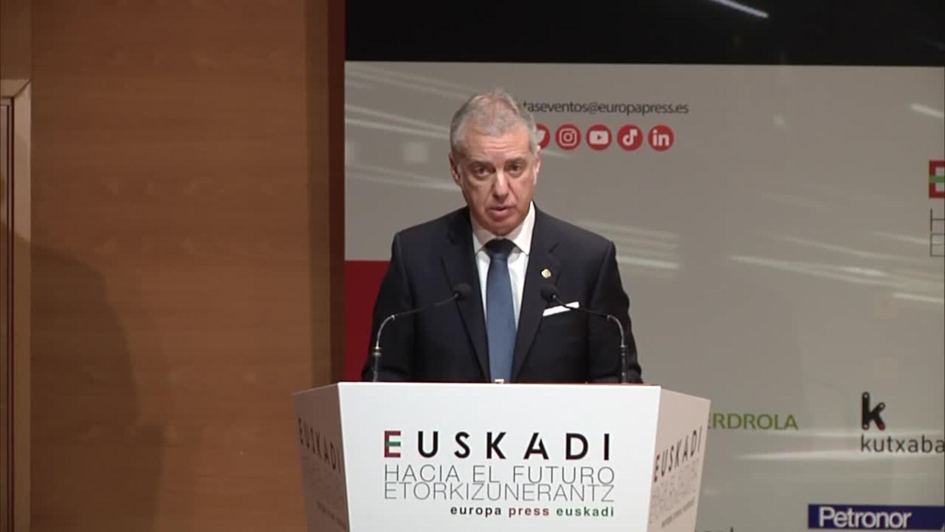 Urkullu da las claves que acercarán a Euskadi "al éxito" | El Diario Vasco