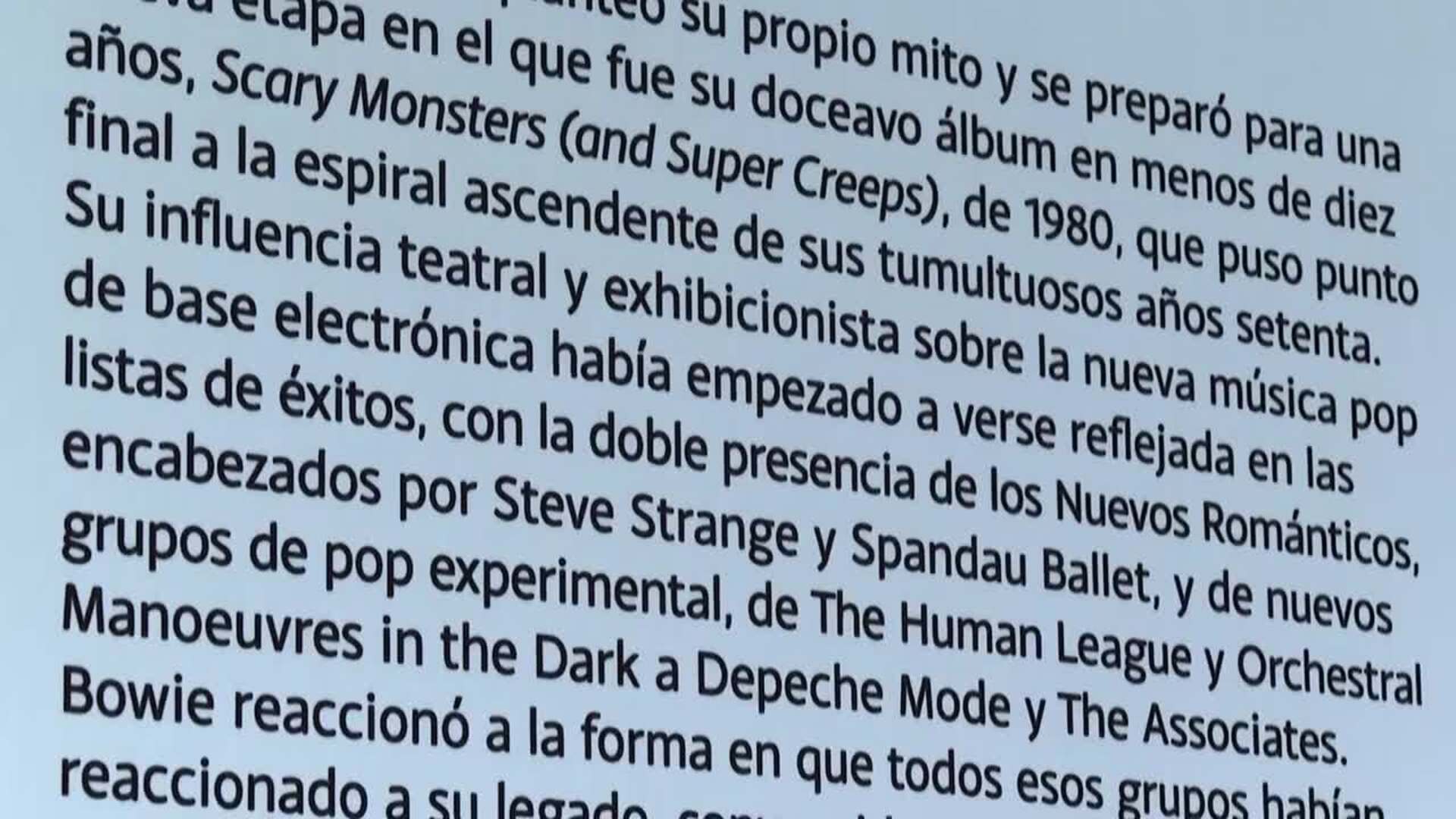 Los años "dorados" de David Bowie se exhiben en una exposición en ...
